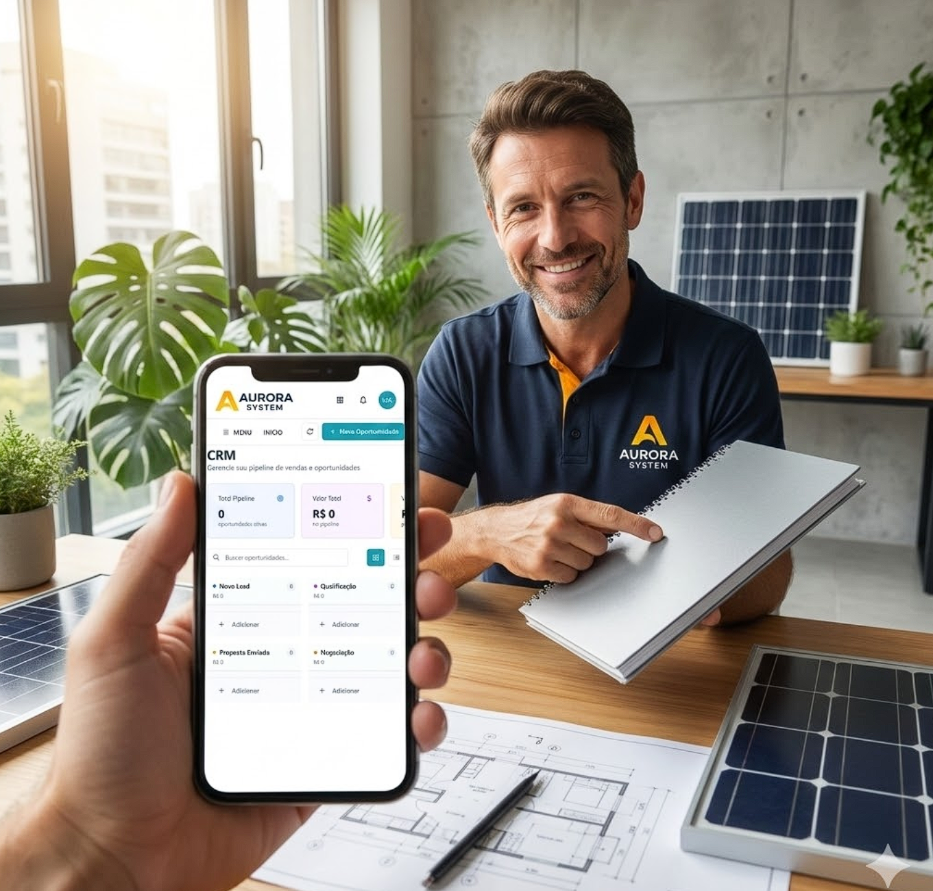 Aurora System – Software de Propostas para Energia Solar